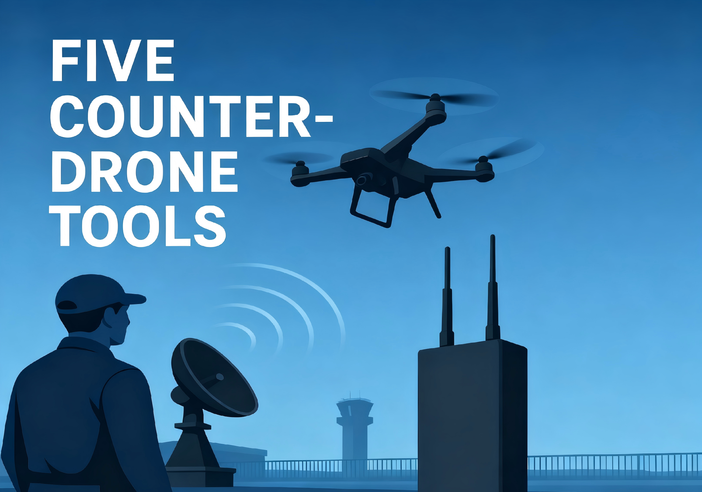 Five Counter-Drone Tools: Choosing the Right Solution for Every Scenario
