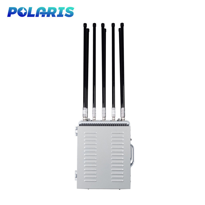 8 Antennas 1.5 Km Range Drone Jamming Device Customizable Bands For ...